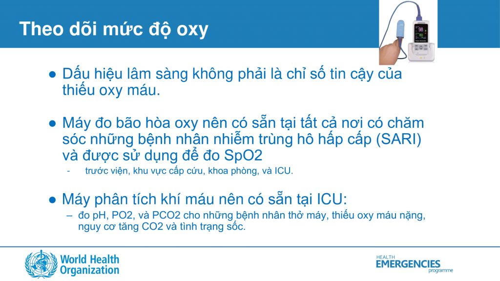 [SARI] Bài 6 - LIỆU PHÁP OXY › Y khoa